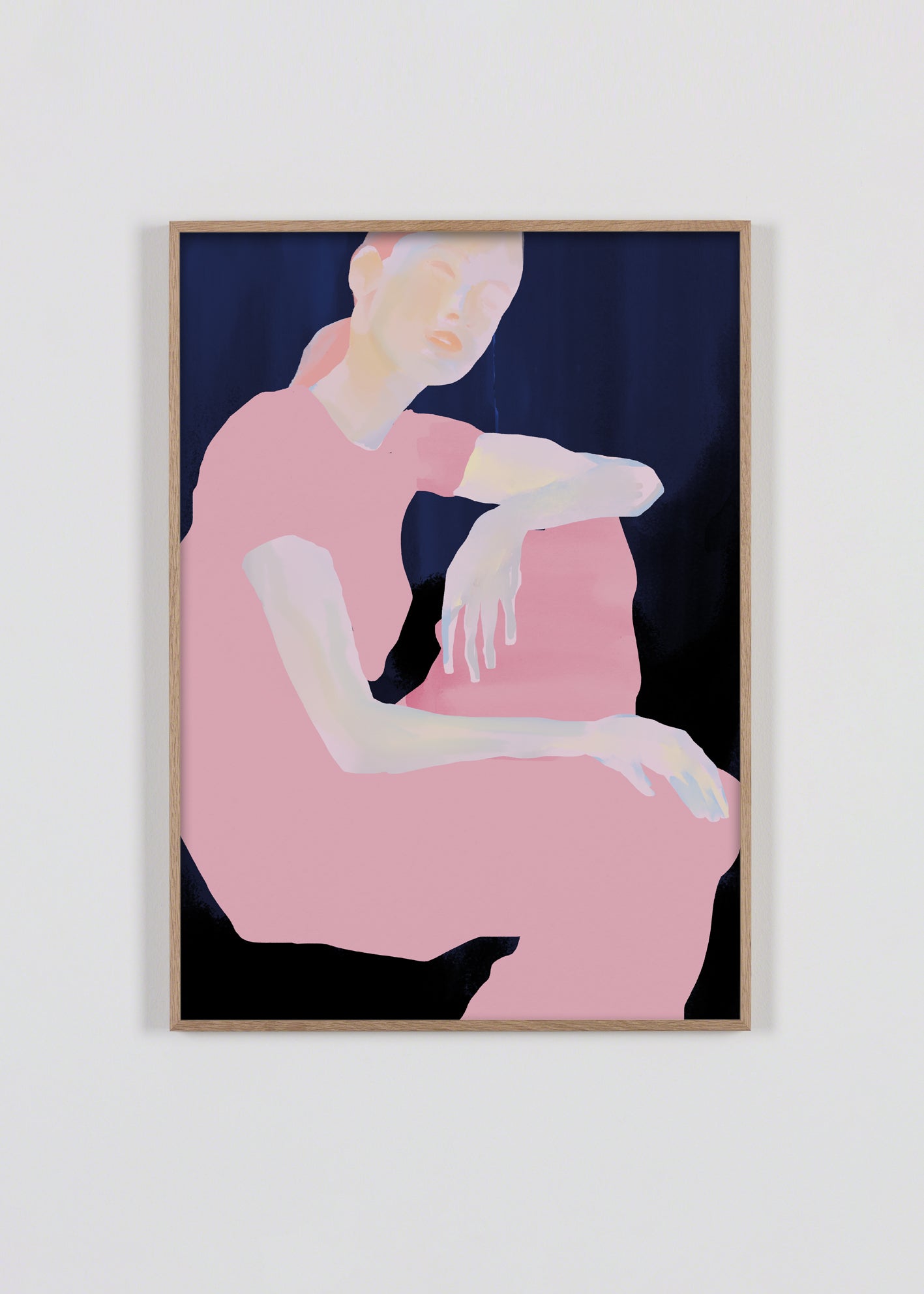 Woman and Chill poster — By Garmi Studio