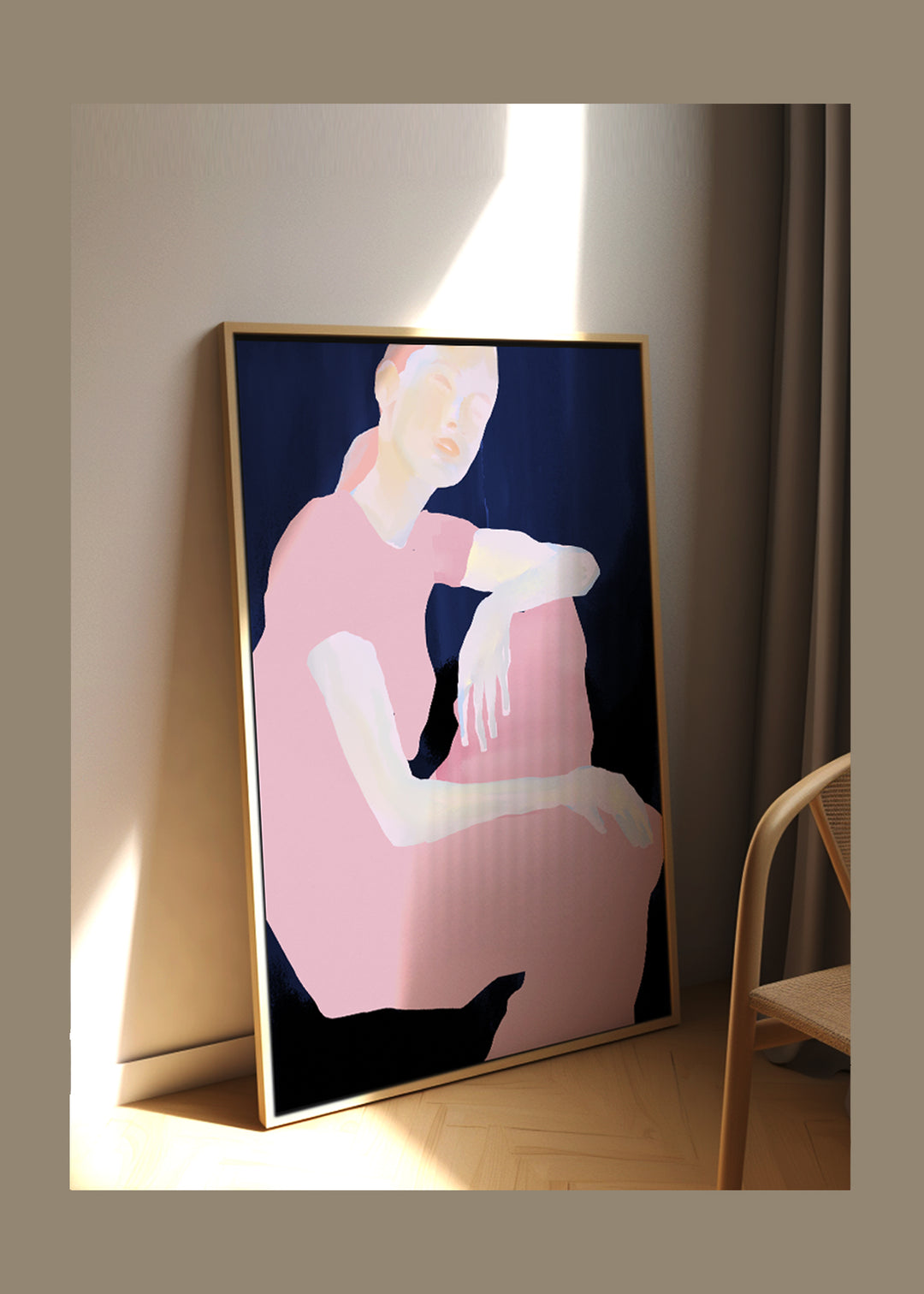 Woman and Chill poster — By Garmi Studio