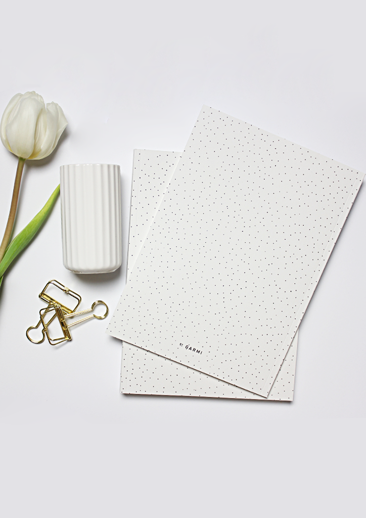 VANILLA NOTEBOOK – By Garmi